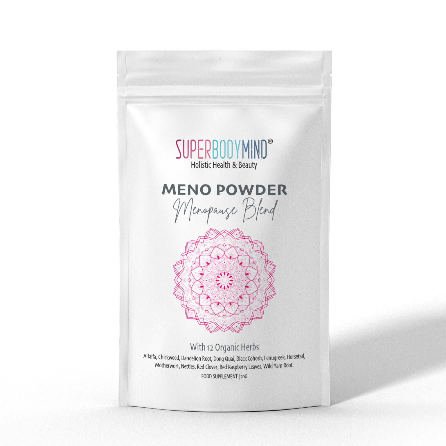 Meno Powder – Organic Menopause blend Ⓥ – Super Body Mind®